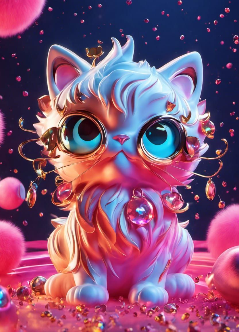 Not-really-happy Cat logo. 🤭 - AI Generated Artwork - NightCafe Creator