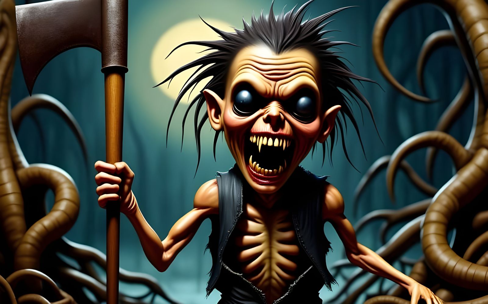 Haunted Voodoo Doll - Decrepit Voodoo Doll in a Haunting Swa...