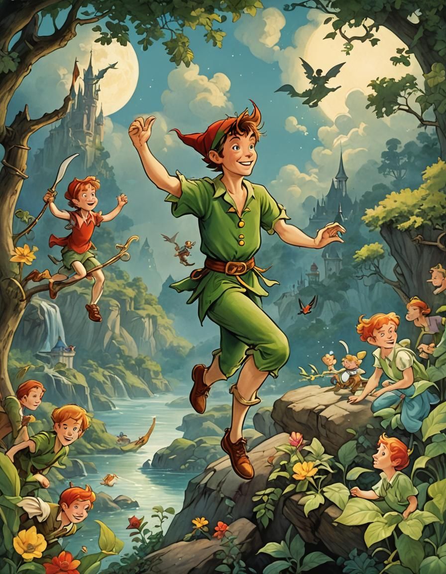 Storybook Illustrations - AI Generated Artwork - NightCafe Creator