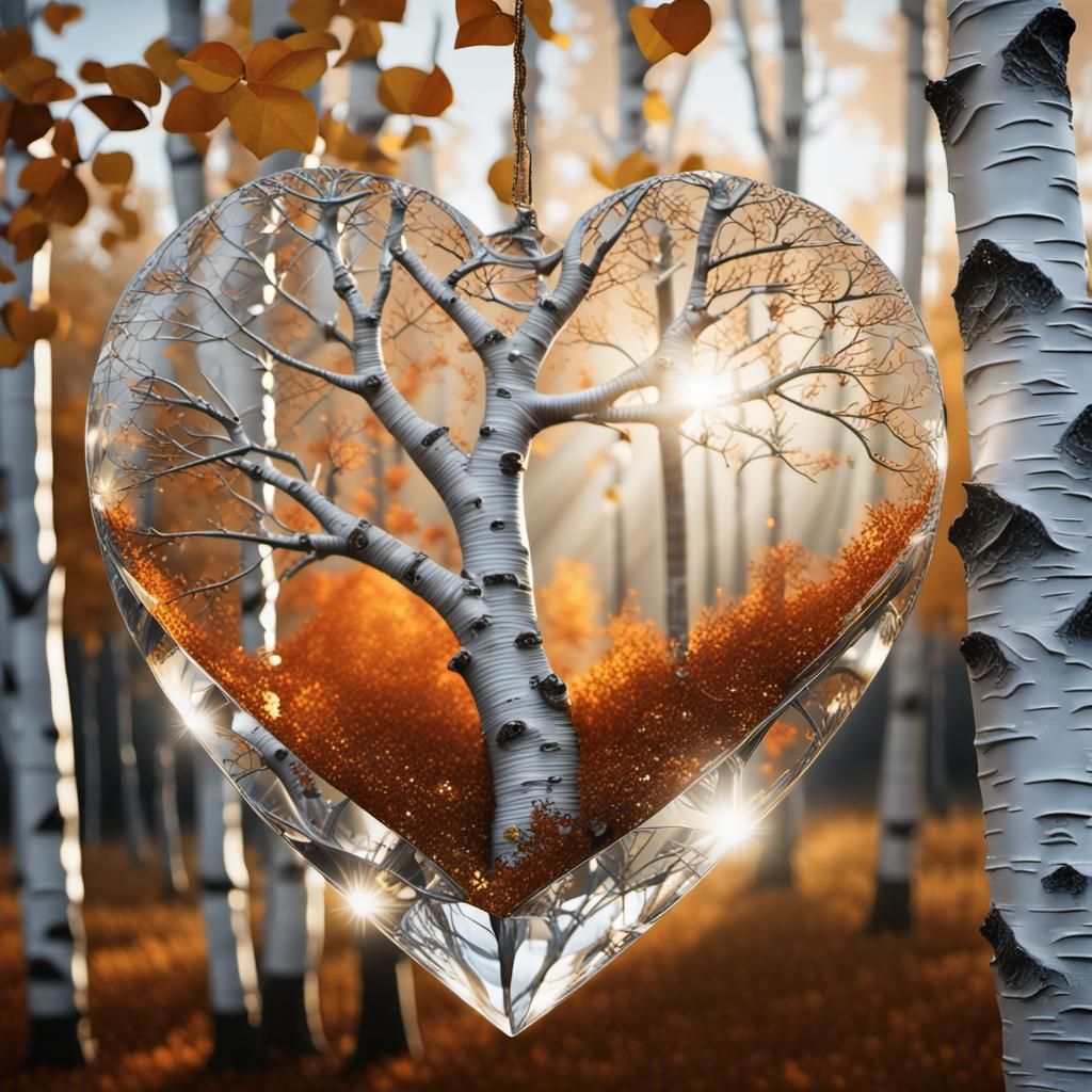 heart of glass - AI Generated Artwork - NightCafe Creator