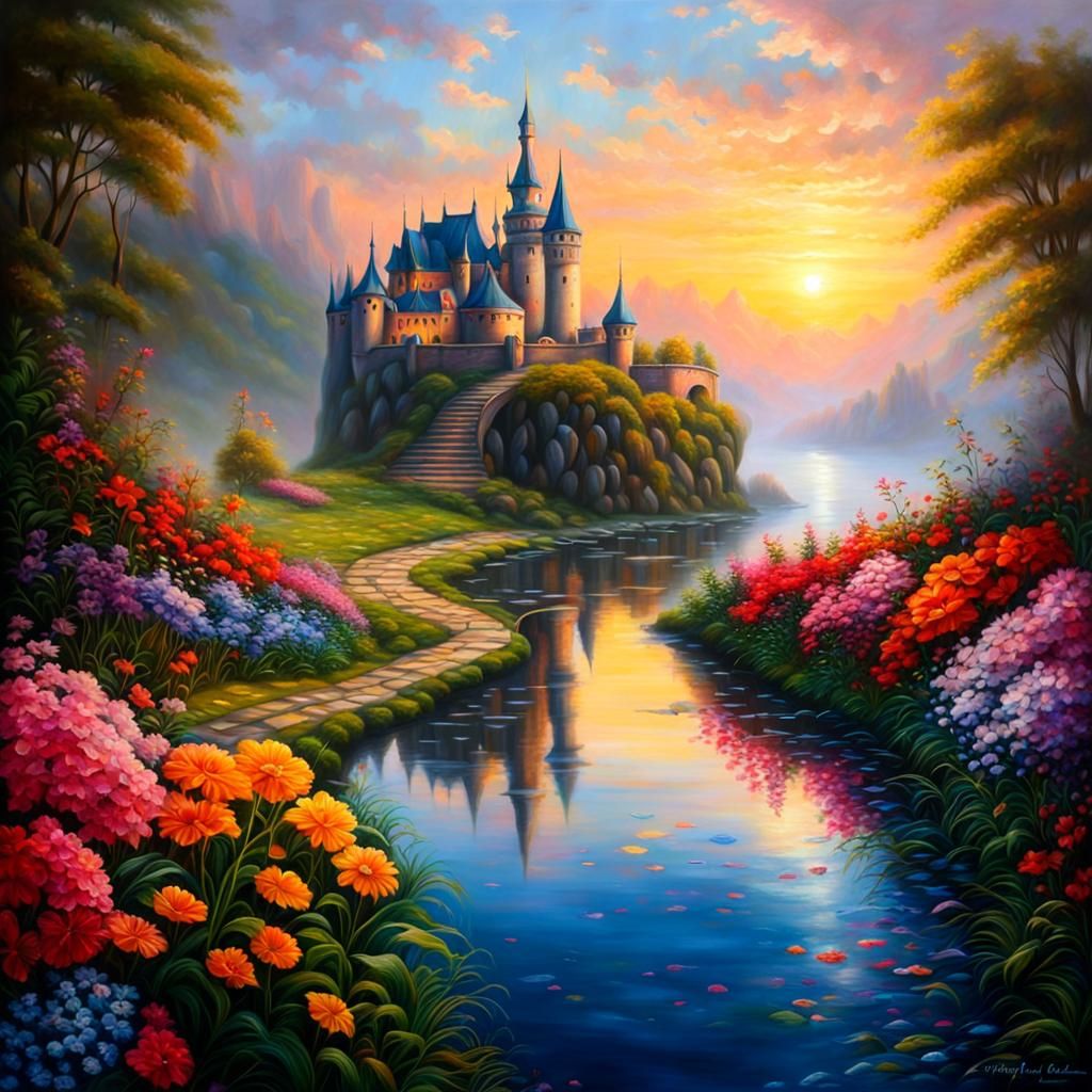 Magic path - AI Generated Artwork - NightCafe Creator