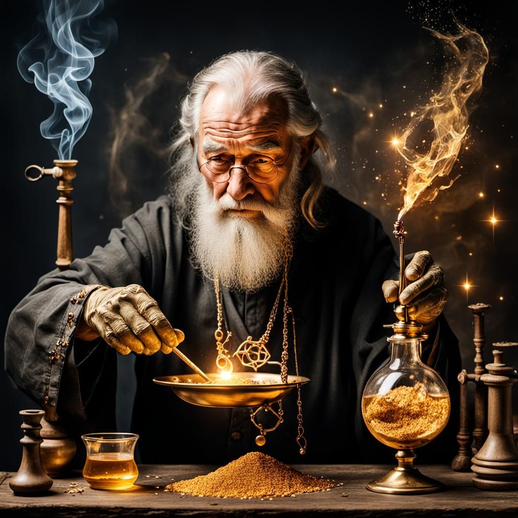 Alchemy - AI Generated Artwork - NightCafe Creator