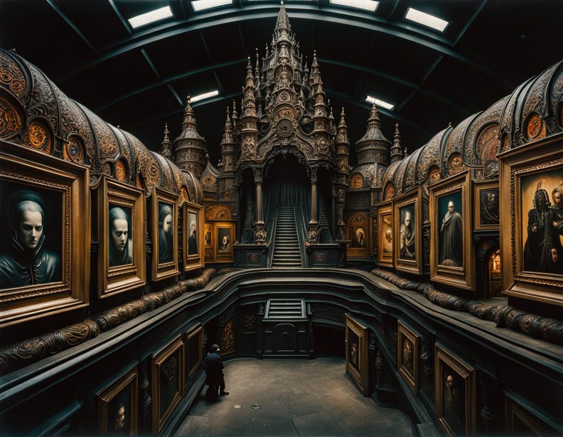 gallery of gothic ancestors - AI Generated Artwork - NightCafe Creator