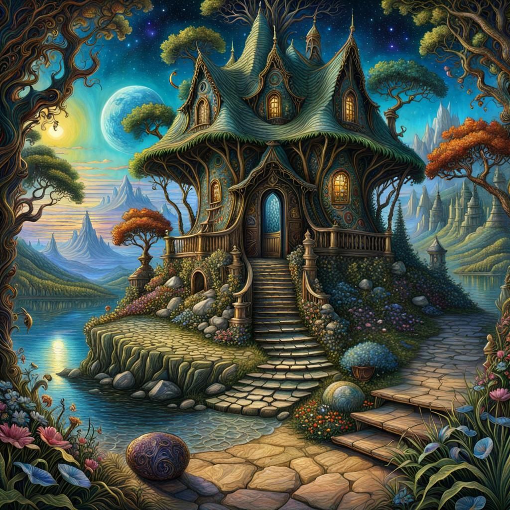 fantasy realm - AI Generated Artwork - NightCafe Creator