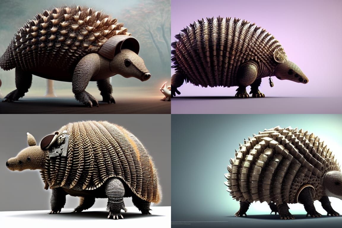 Armadillo - AI Generated Artwork - NightCafe Creator