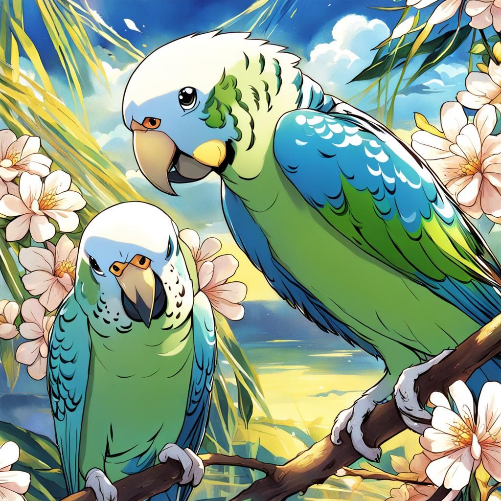 parakeet - AI Generated Artwork - NightCafe Creator