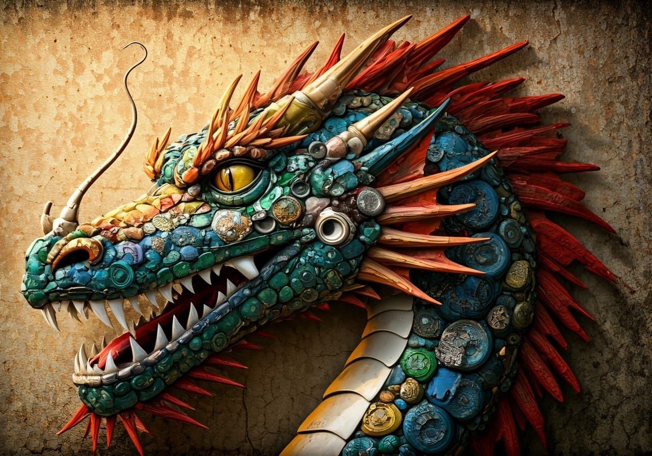 Trash Dragon. - Trash Dragon.