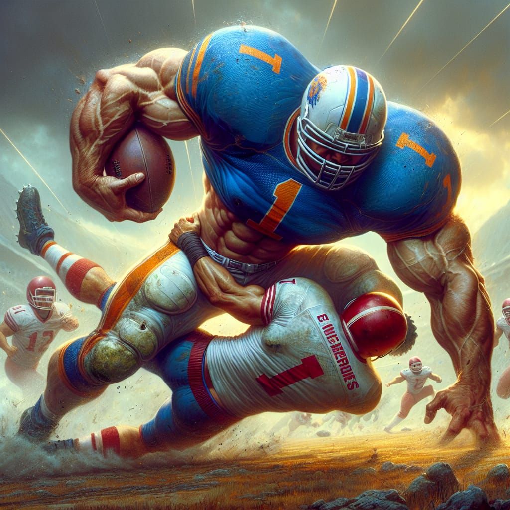 Taking One for the Team - AI Generated Artwork - NightCafe Creator