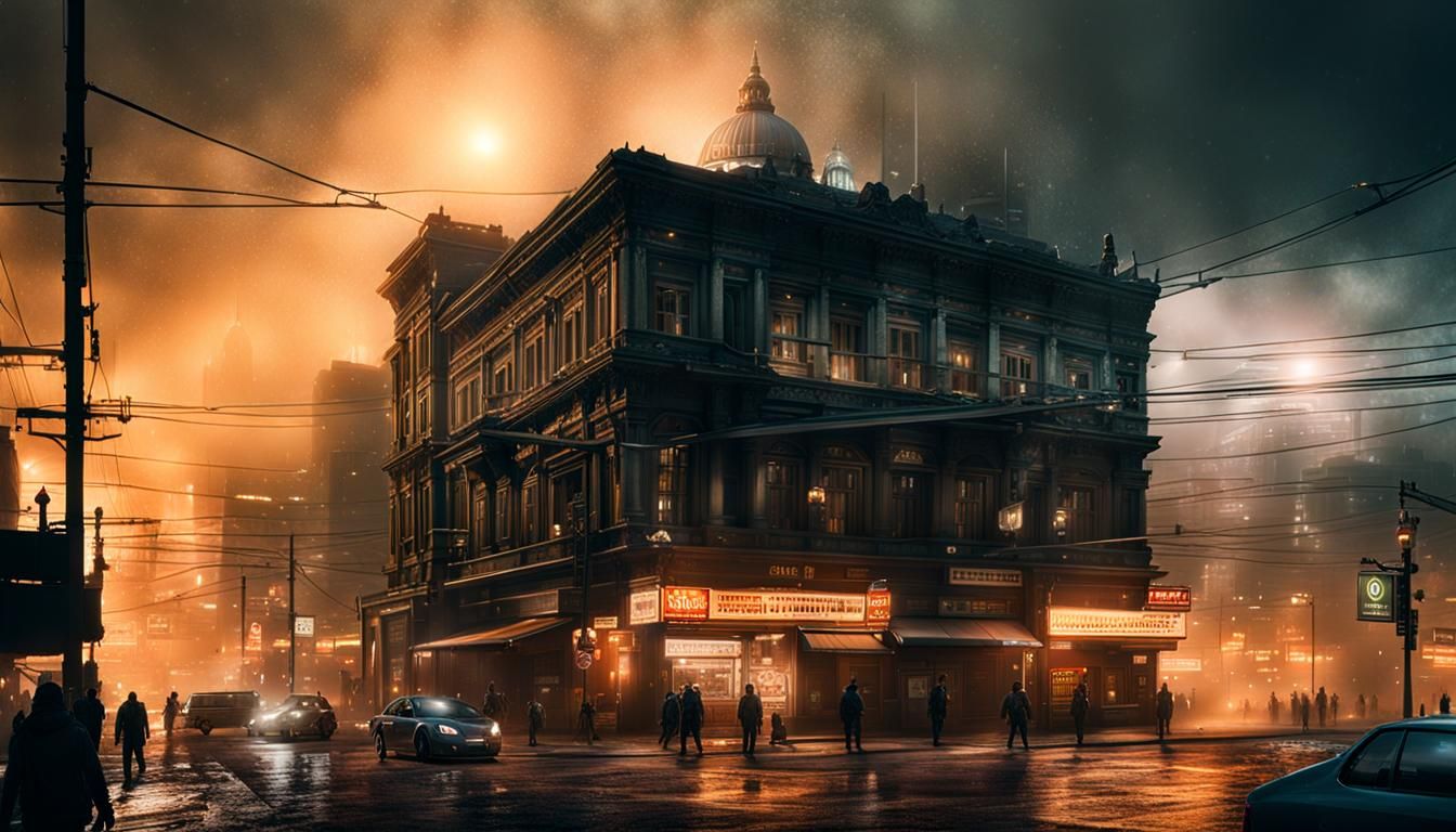 Night Haze - AI Generated Artwork - NightCafe Creator