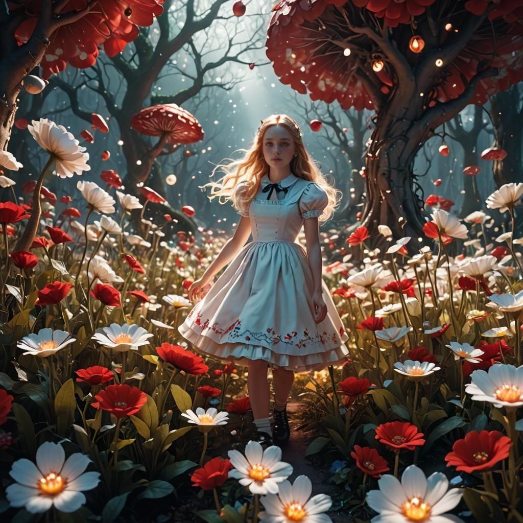 Alice - AI Generated Artwork - NightCafe Creator