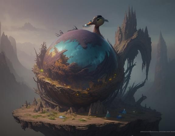 duck sphere - AI Generated Artwork - NightCafe Creator
