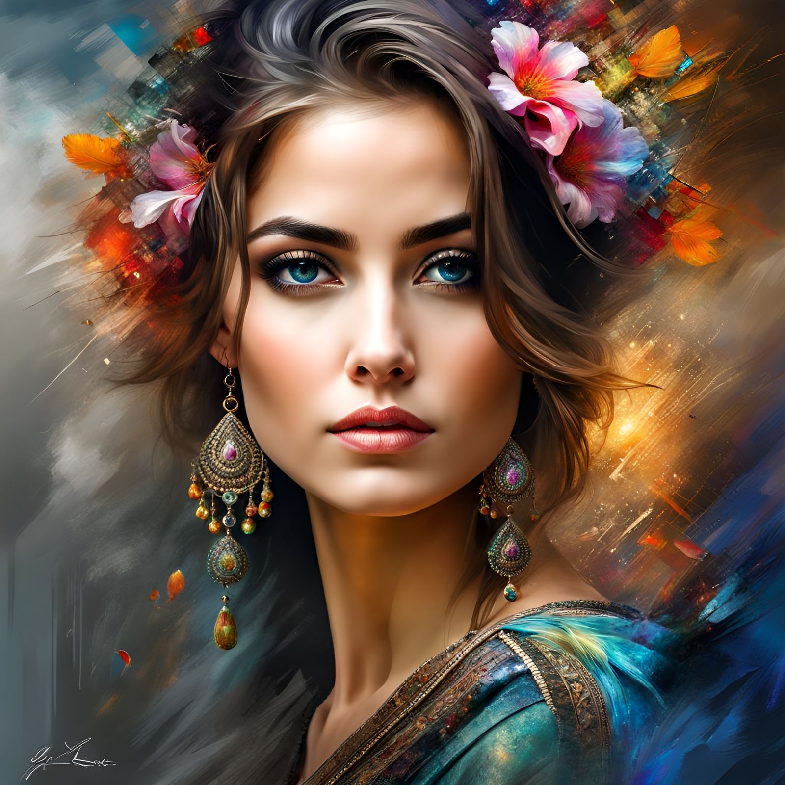 Flowers - AI Generated Artwork - NightCafe Creator