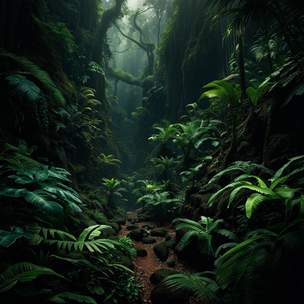 Welcome to the jungle. - AI Generated Artwork - NightCafe Creator