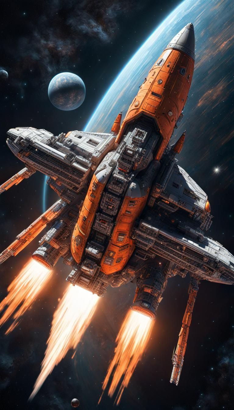 Space Opera #4 - AI Generated Artwork - NightCafe Creator