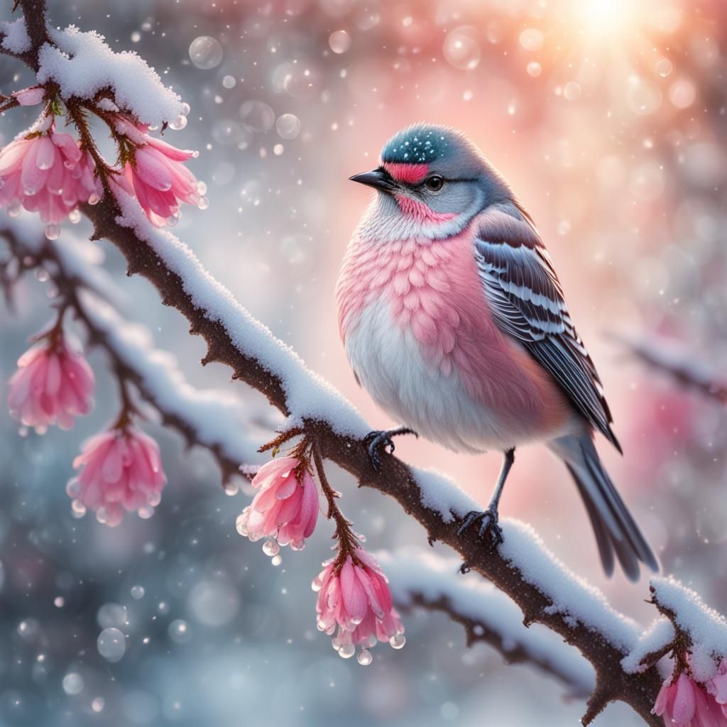 A glimpse of spring - AI Generated Artwork - NightCafe Creator