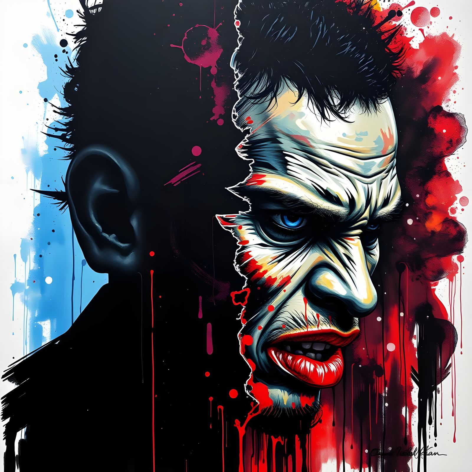 Anguish deep color split-complementary colors Harlem renaissance ...