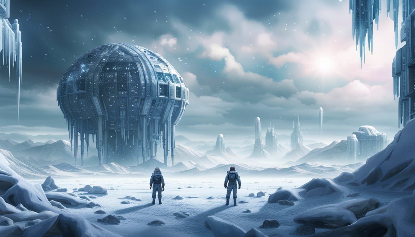 A Different Kind Of Frozen - AI Generated Artwork - NightCafe Creator