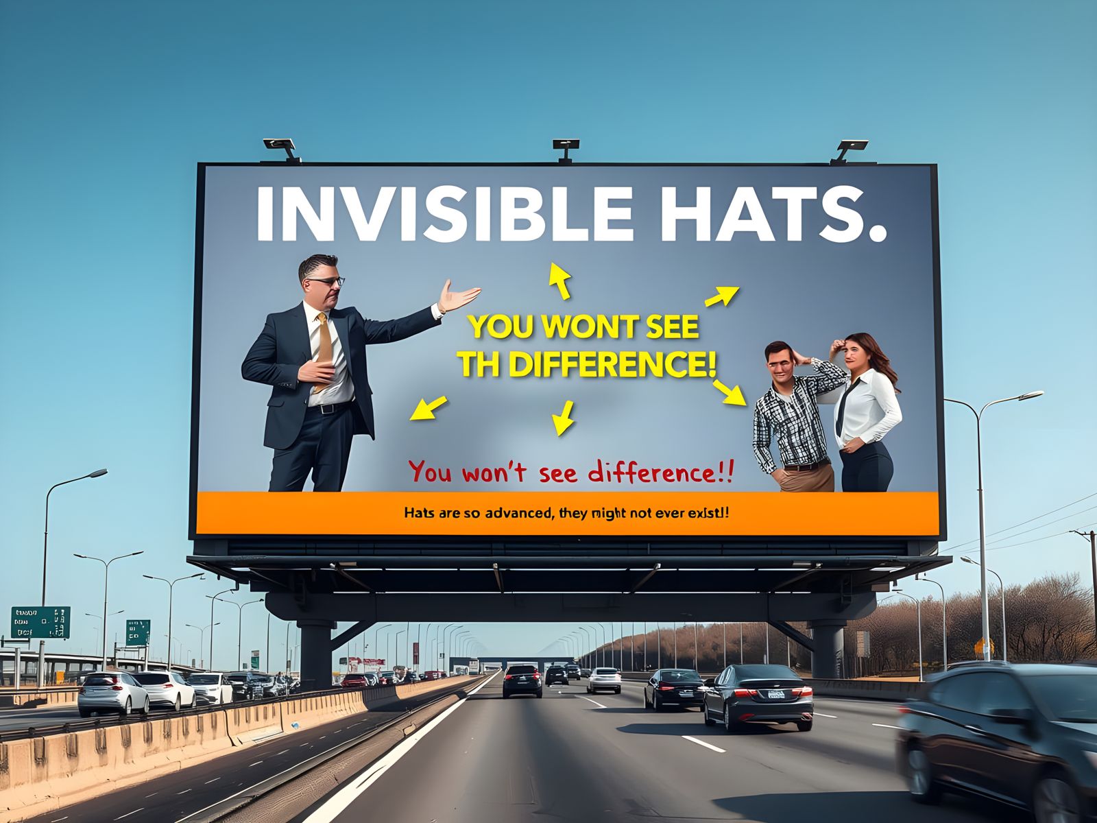 Invisible Hats - You Won’t See the Difference