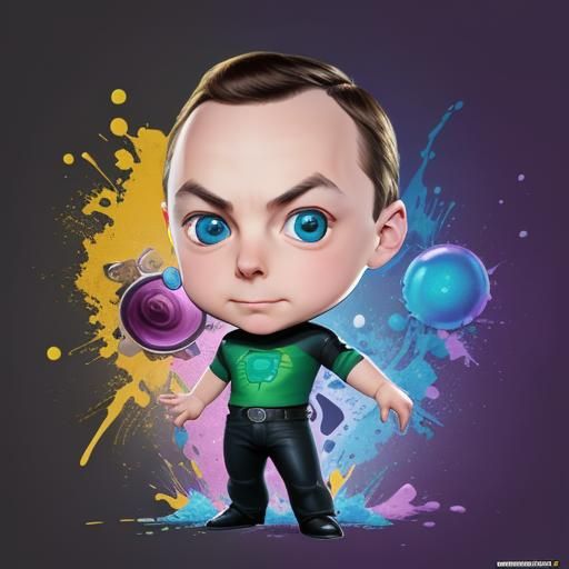 TBBT Sheldon - AI Generated Artwork - NightCafe Creator