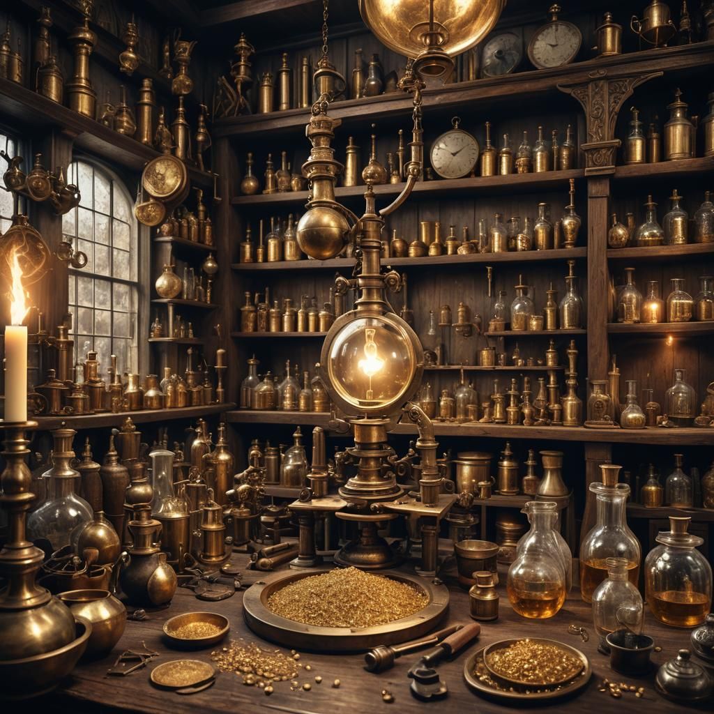 Alchemy - AI Generated Artwork - NightCafe Creator