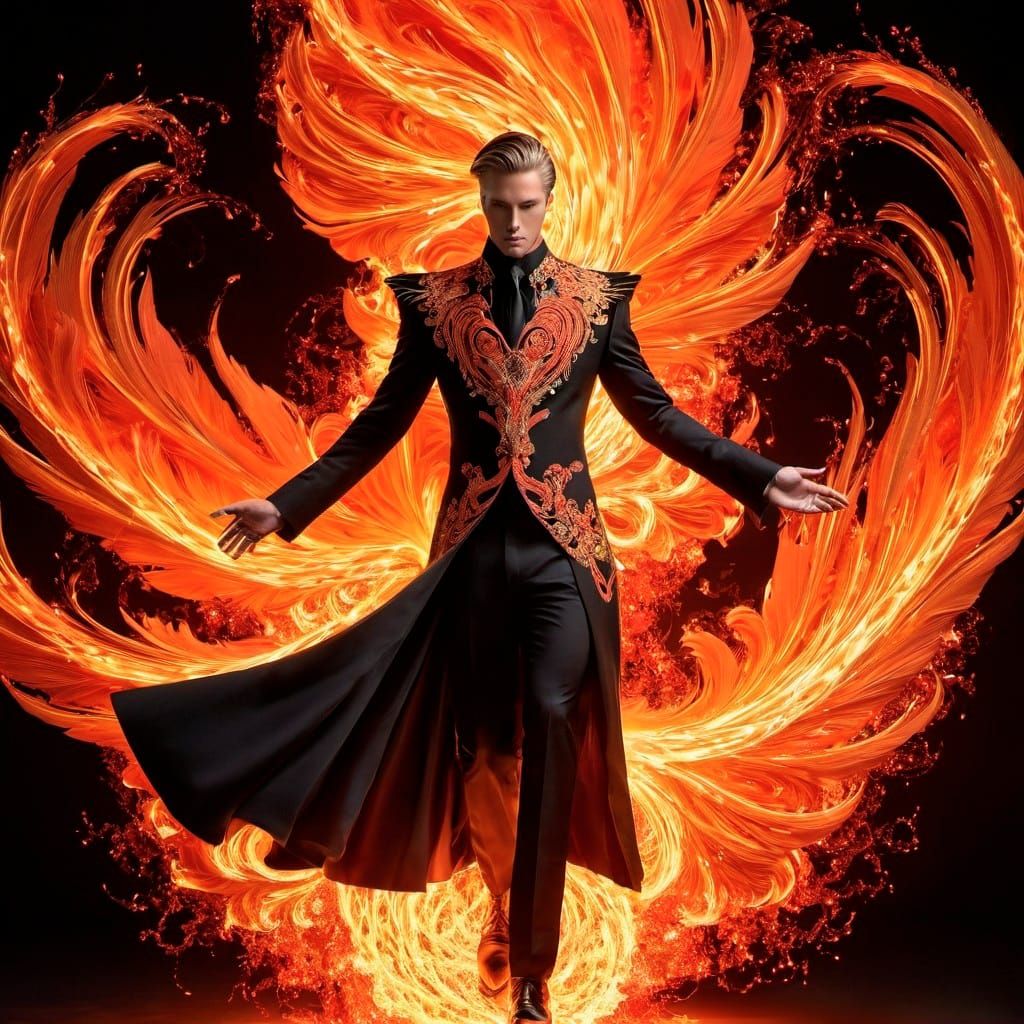 Phoenix King - AI Generated Artwork - NightCafe Creator