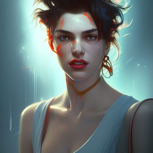 Kavinsky Testarossa Head and shoulders portrait, 8k resolution concept ...