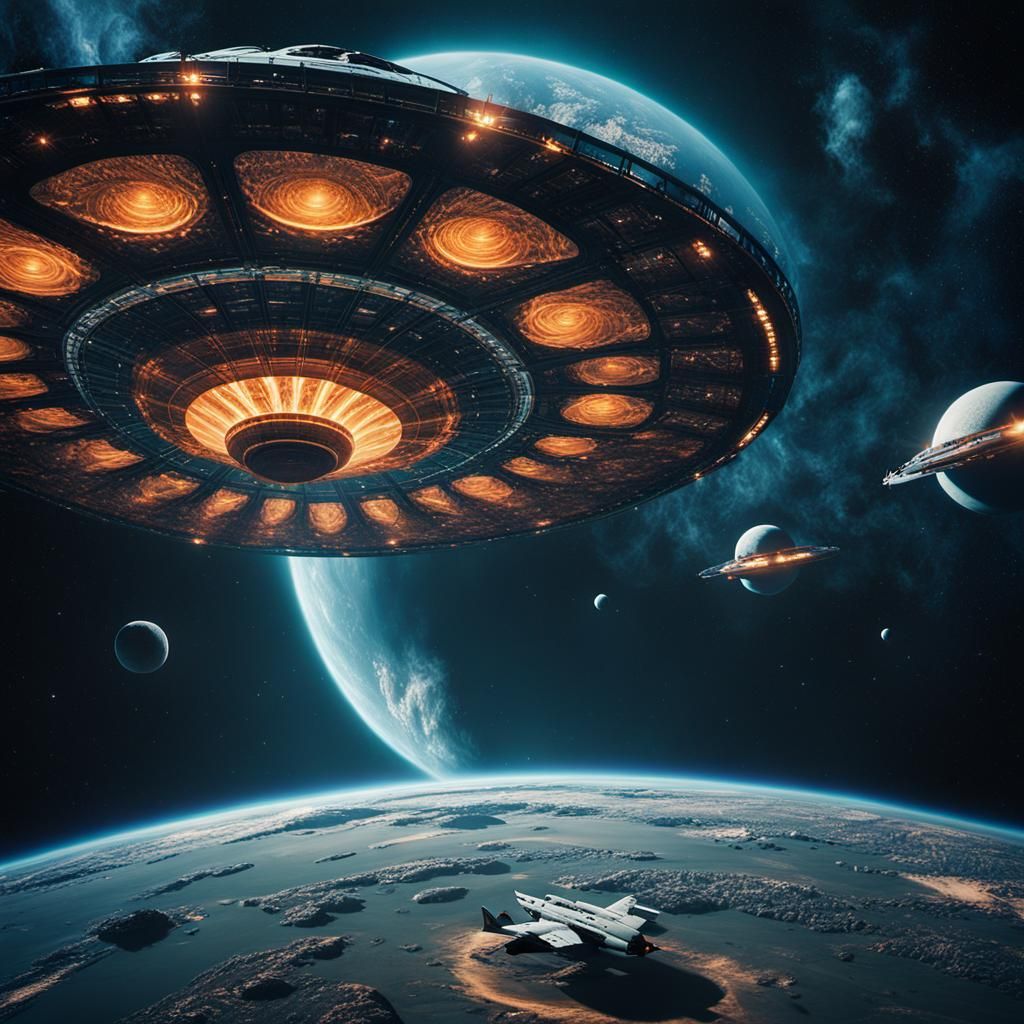 SCI-FI CREATIONS - a cosmic journey to the Fractal Space Center ...