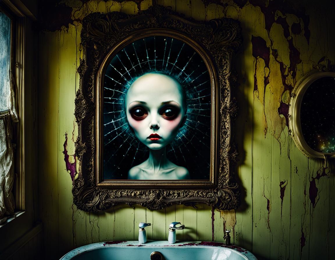 Ghoulish Visions - AI Generated Artwork - NightCafe Creator