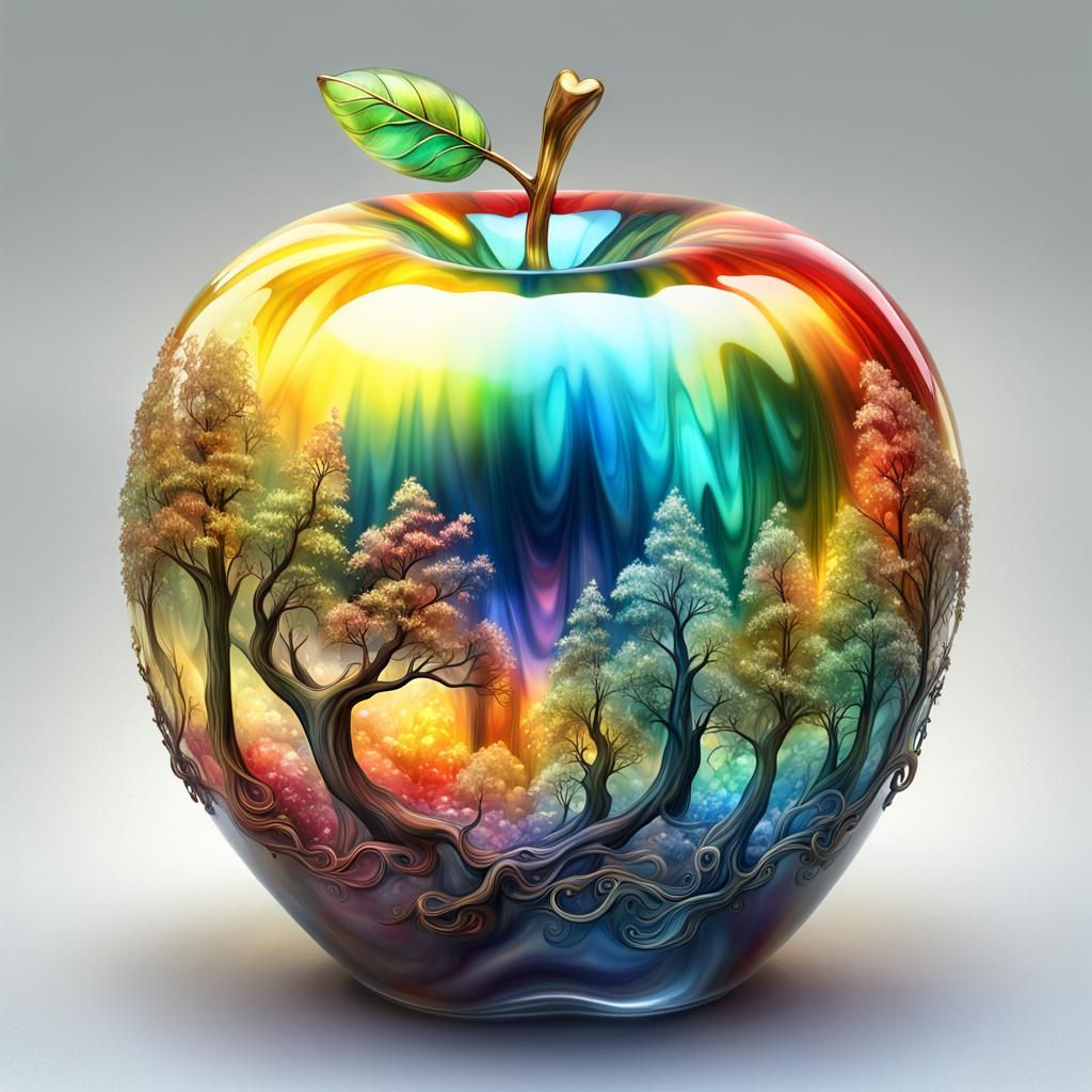 Apple Journey - AI Generated Artwork - NightCafe Creator