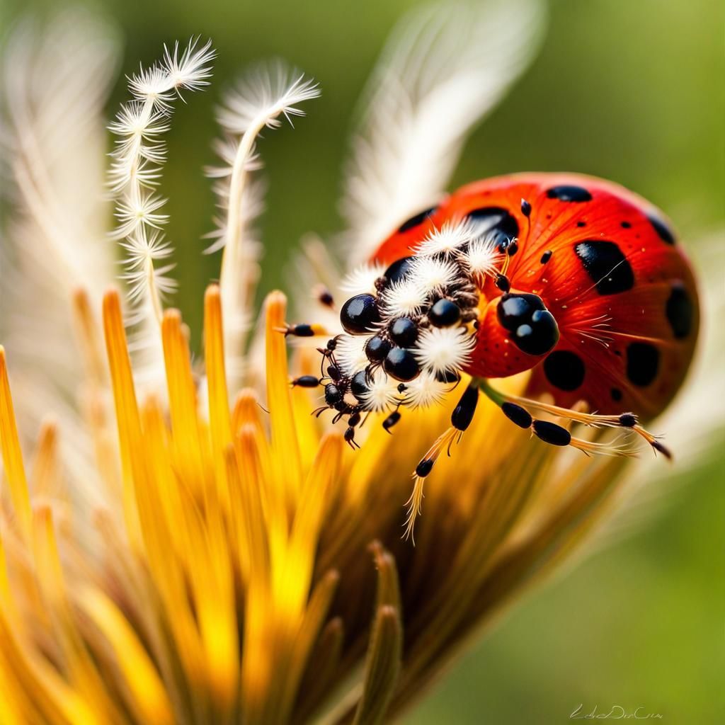 Ladybug - AI Generated Artwork - NightCafe Creator