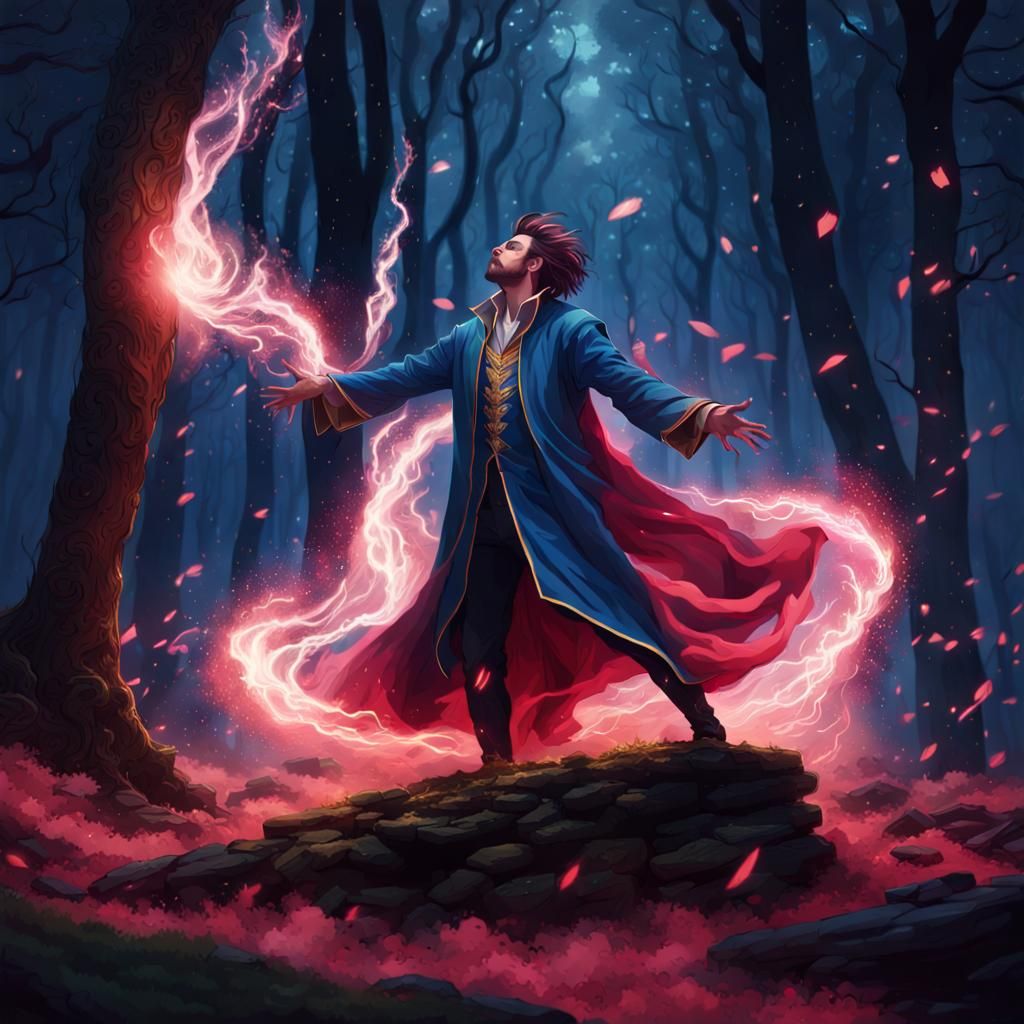 Mastery in magic - AI Generated Artwork - NightCafe Creator