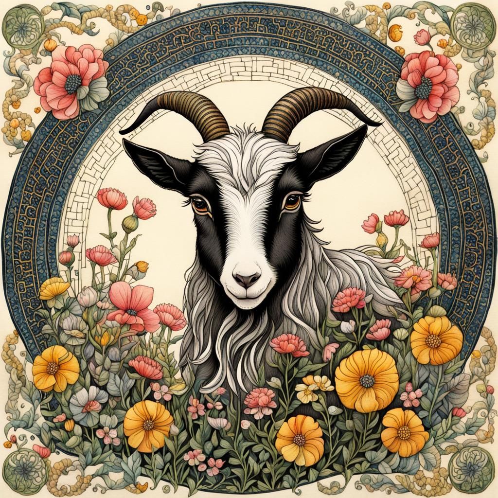 Goat - AI Generated Artwork - NightCafe Creator