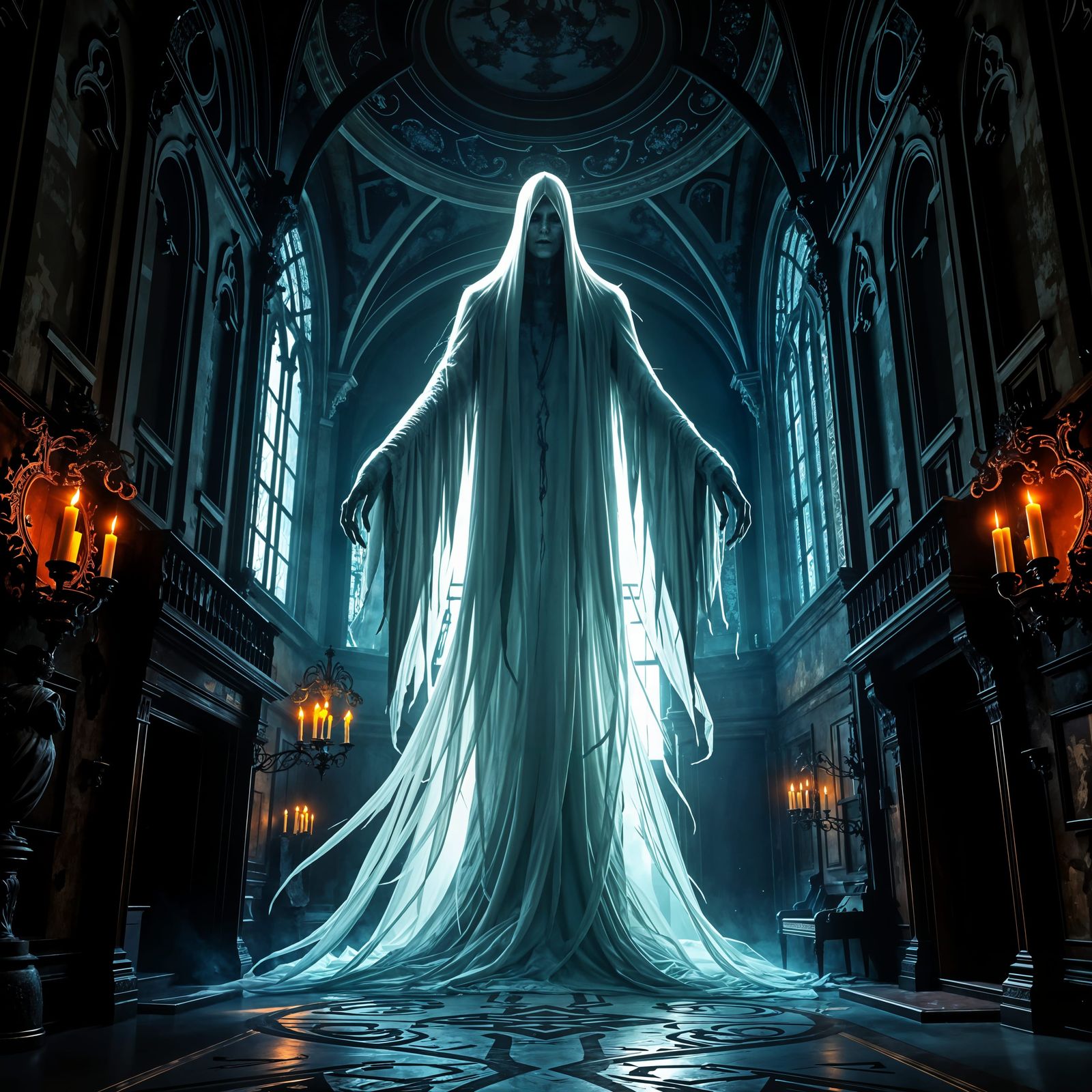 Echoes of the Hollow King - Ethereal Specter Haunts Gothic R...