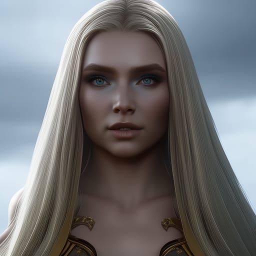 Beautiful fantasy girl - AI Generated Artwork - NightCafe Creator