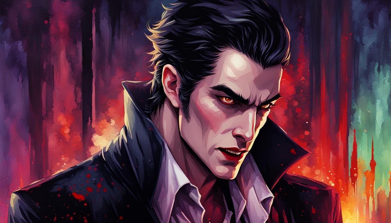 Vampire - AI Generated Artwork - NightCafe Creator