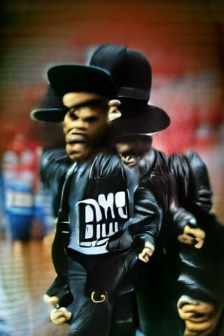 RUN DMC - AI Generated Artwork - NightCafe Creator