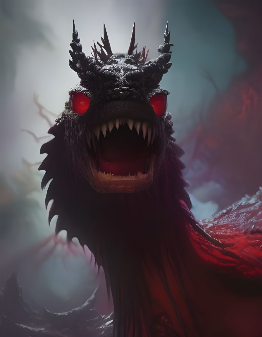 🔥🐉Demon Dragon🐉🔥 - AI Generated Artwork - NightCafe Creator