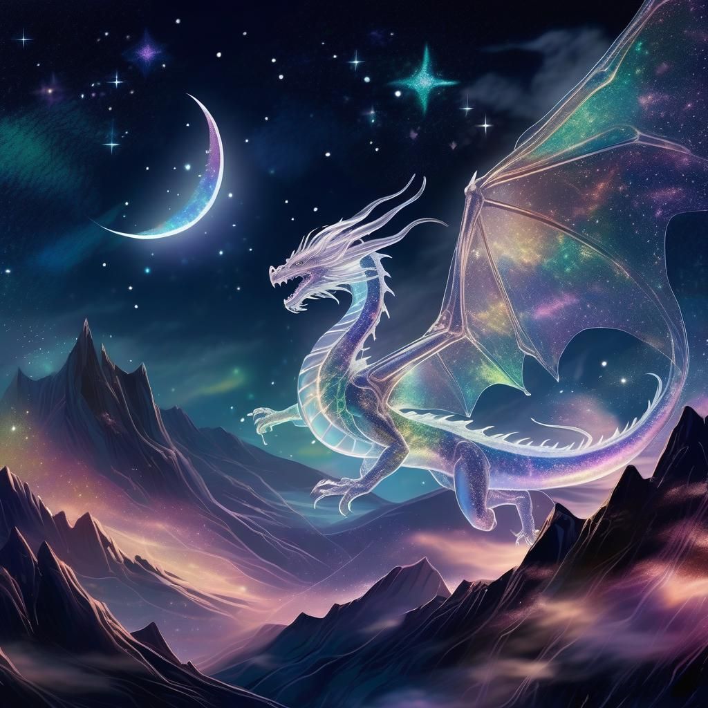 The Aether Dragon - AI Generated Artwork - NightCafe Creator