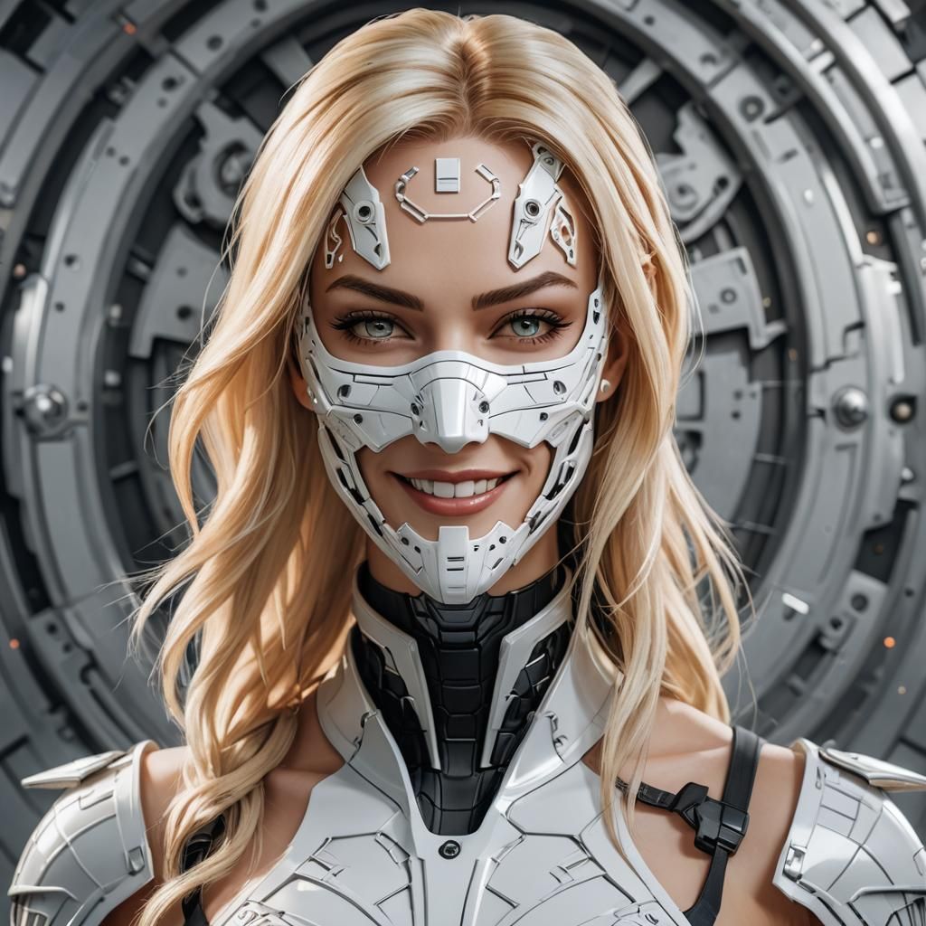 Blonde Borg - AI Generated Artwork - NightCafe Creator