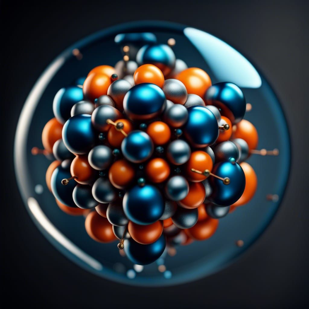8k hyperrealistic photo of a atom - AI Generated Artwork - NightCafe ...