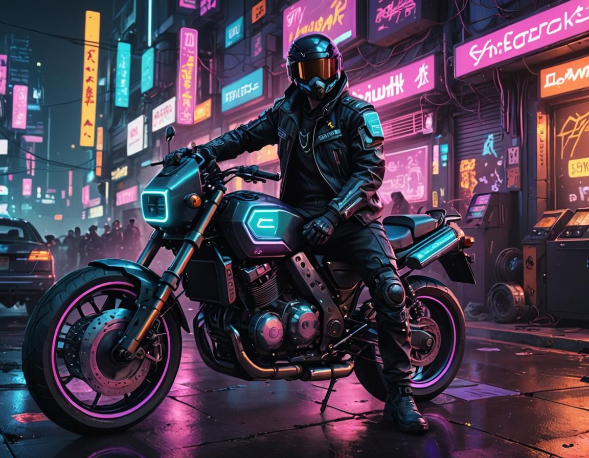 cyberpunk - AI Generated Artwork - NightCafe Creator