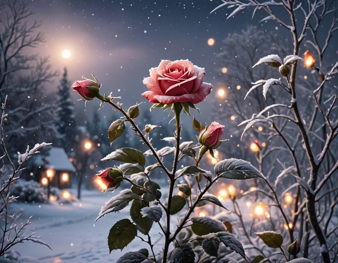 Rose - AI Generated Artwork - NightCafe Creator