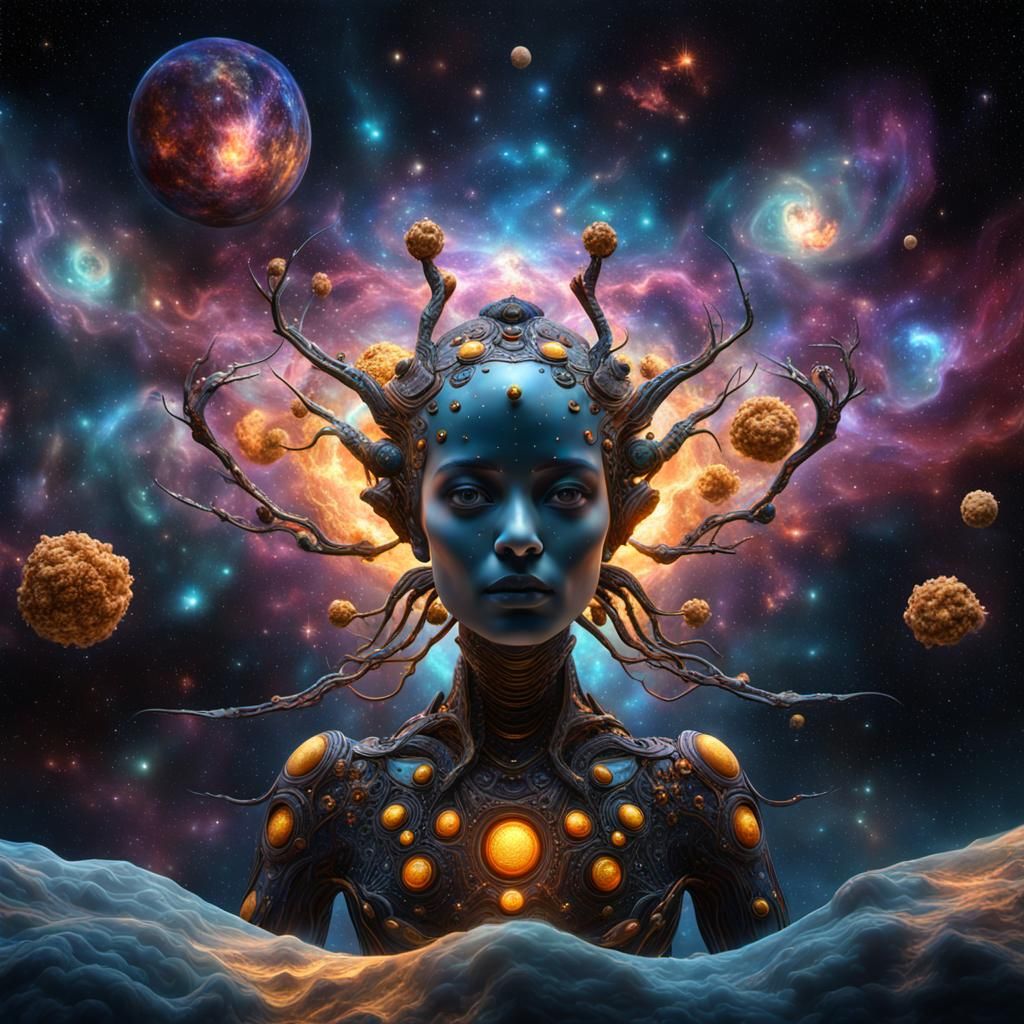 Alůa Hivemind Remix - AI Generated Artwork - NightCafe Creator