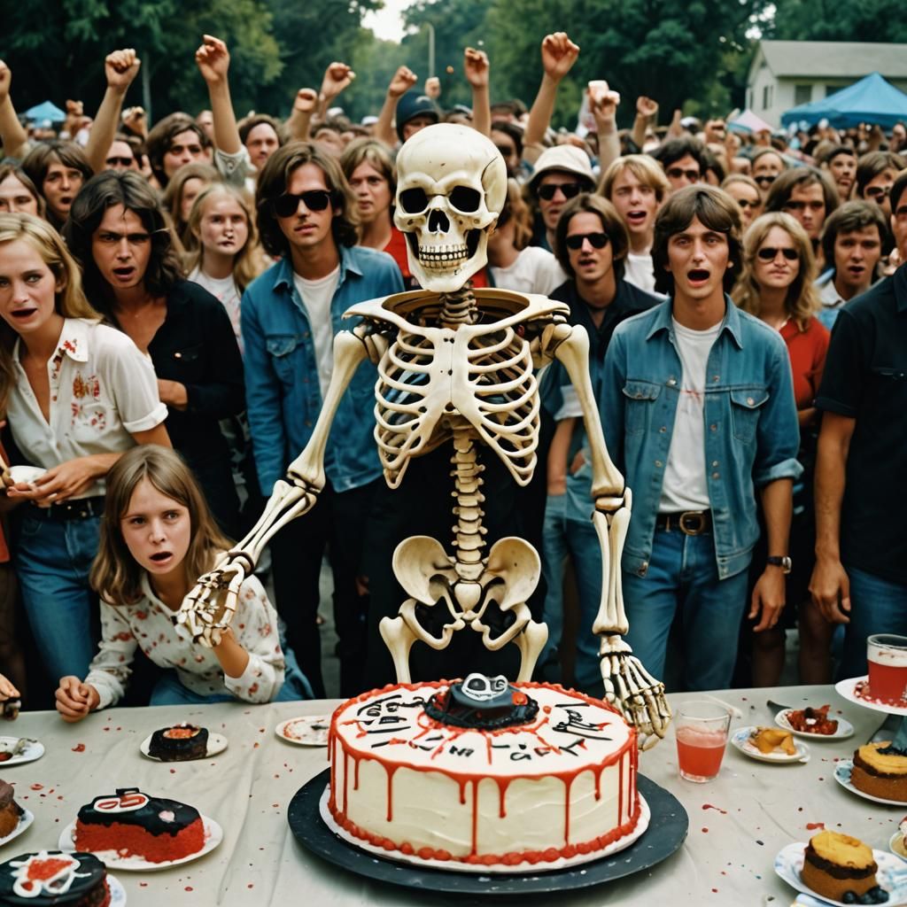 BIRTHDAY CELEBRATION FOR THE EX LIFE OF THE PARTY 3024 - AI Generated ...