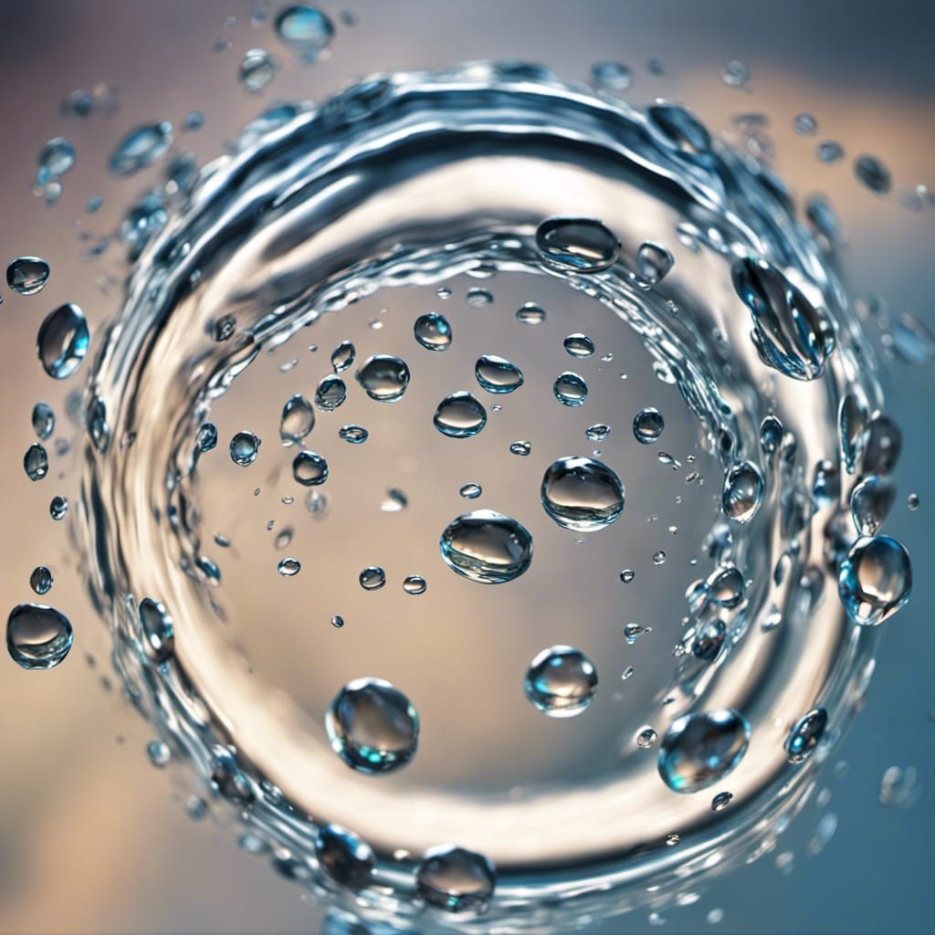 Playing with the Water - AI Generated Artwork - NightCafe Creator