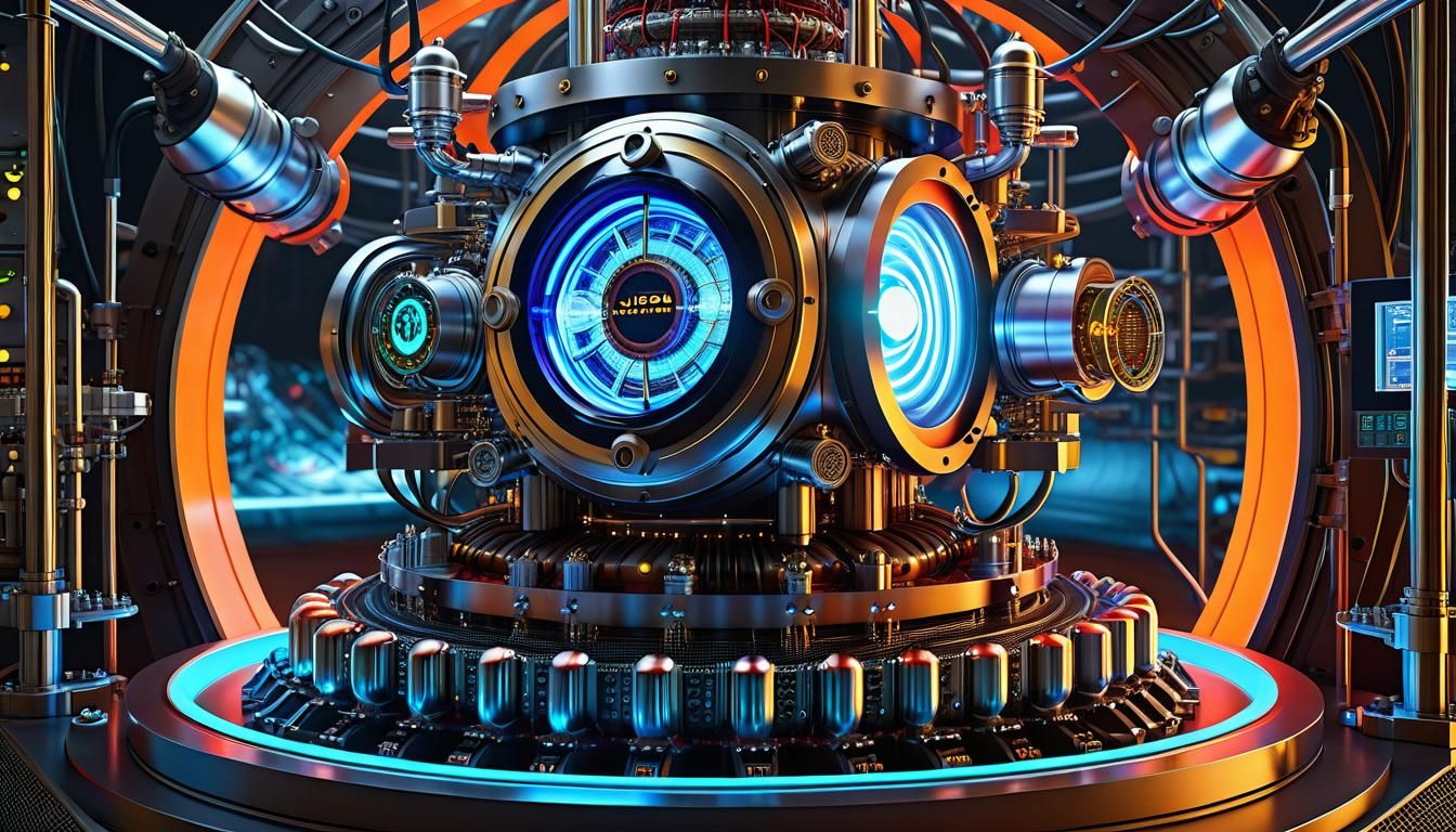 Reactor Core - AI Generated Artwork - NightCafe Creator