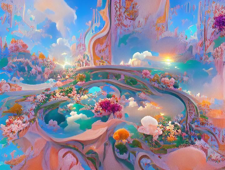 Dreamland - AI Generated Artwork - NightCafe Creator