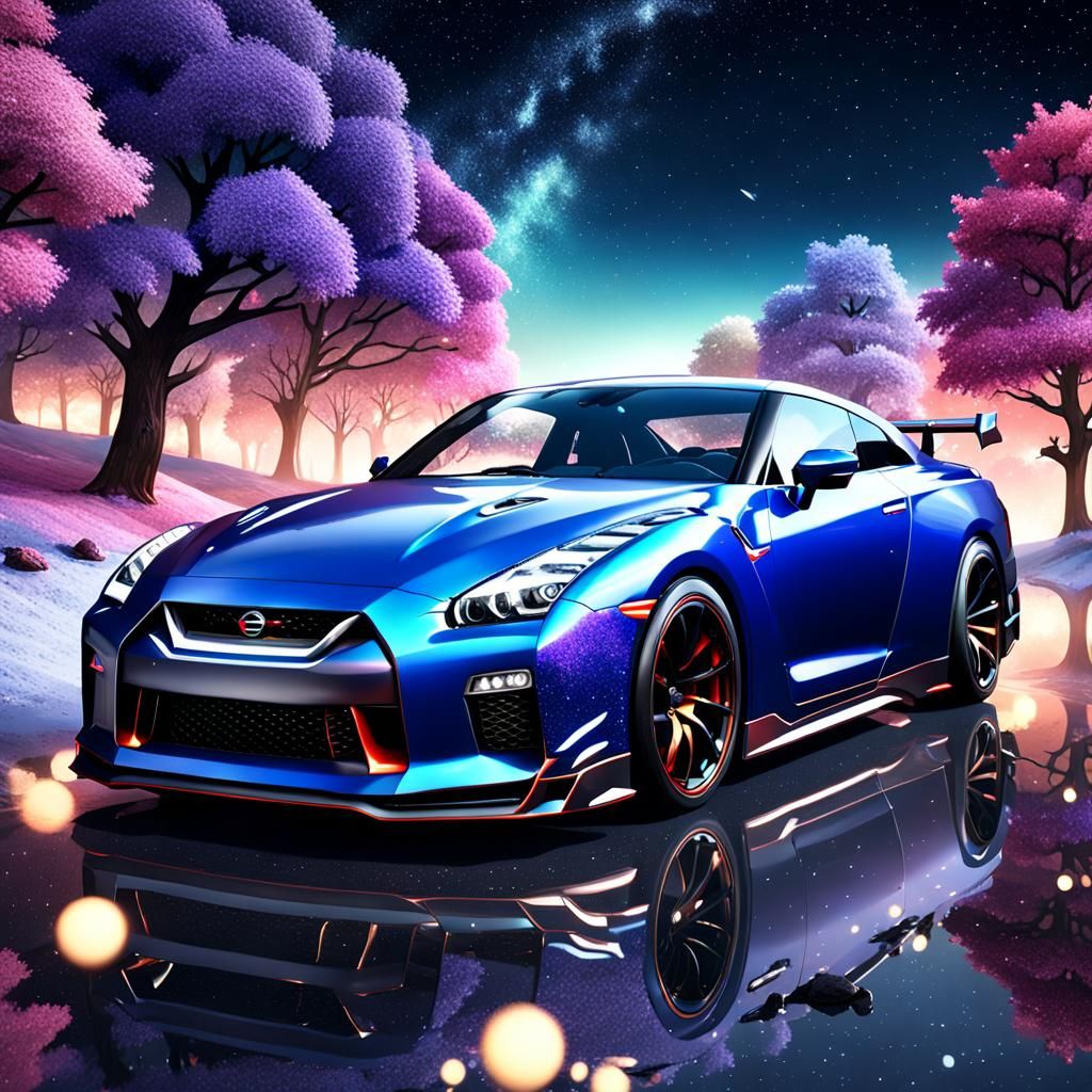 evolved version! of gtr r35 - AI Generated Artwork - NightCafe Creator