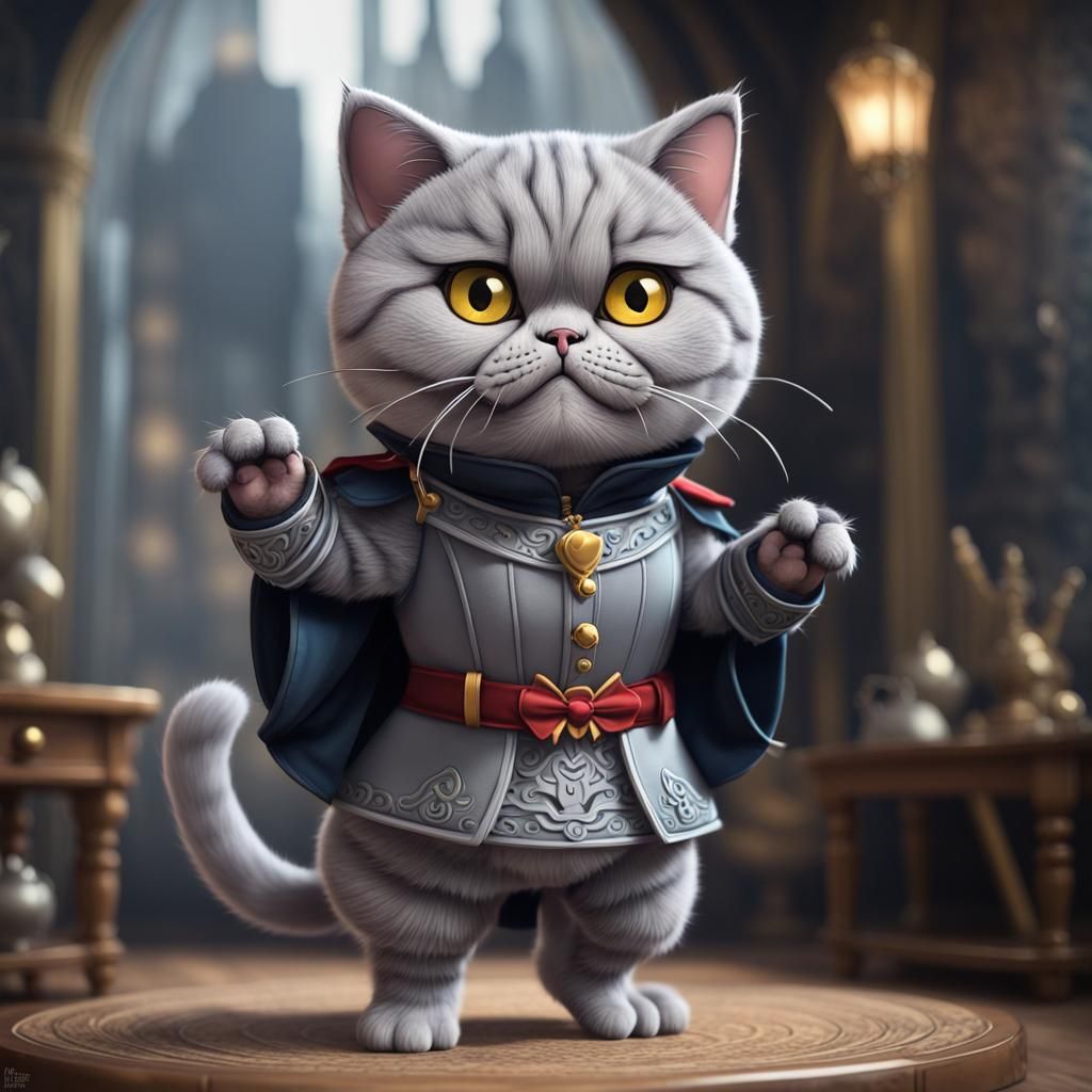 Baron Loki of Fluffy - AI Generated Artwork - NightCafe Creator