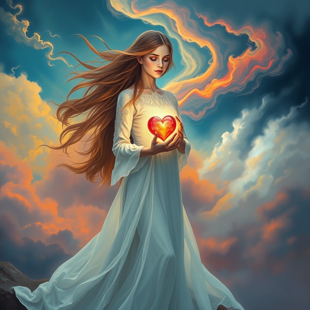 Robin's egg blue and triadic colors only. Dan Mumford scene. Surreal ...